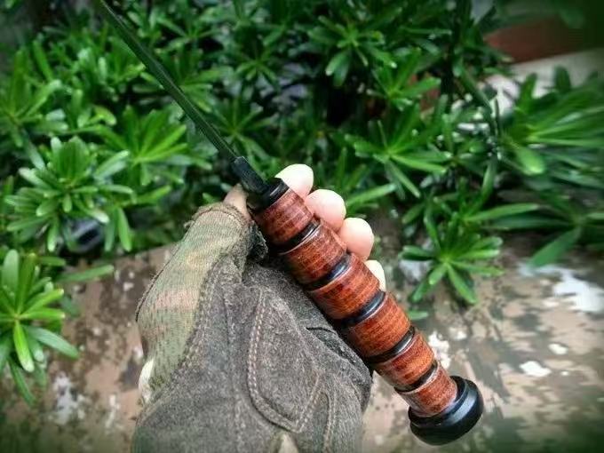 UnionKnives | Ka-Bar USMC Fixed Blade MK-2 USN Mark II 1217 Leather sheath